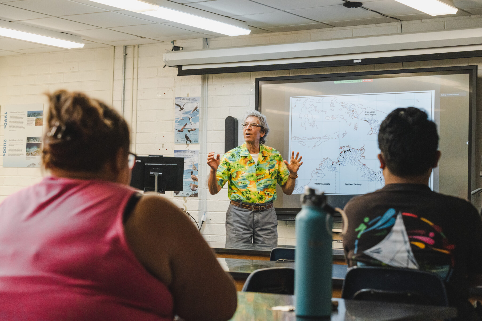 Visiting scholar talks nurseryfish, megamouth shark research at UOG ...